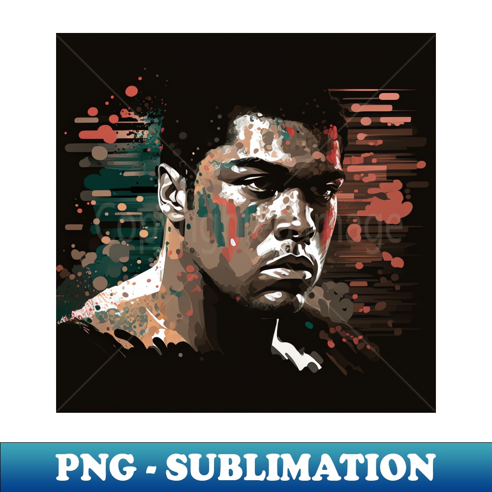 Muhammad Ali colourful illustration - Digital Sublimation Do | Inspire ...