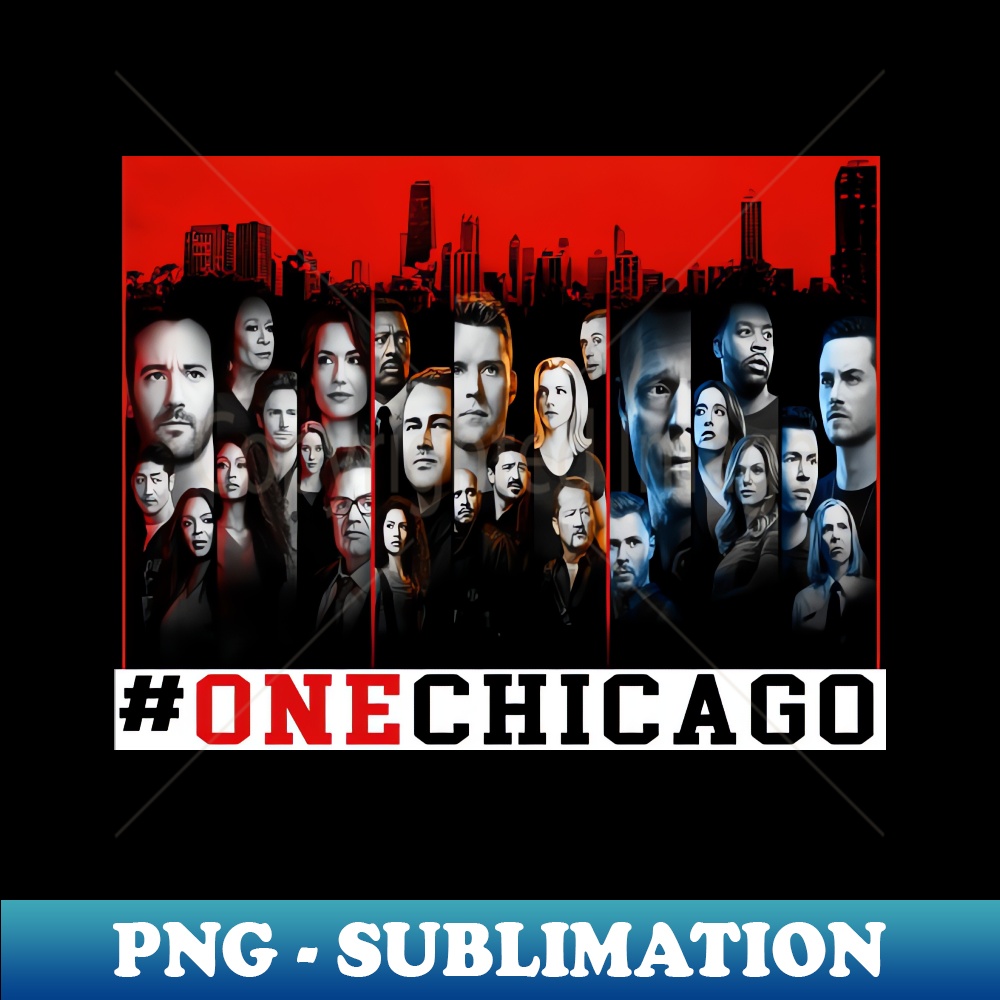 One Chicago Bleached Chicago Fire - Premium PNG Sublimation | Inspire ...