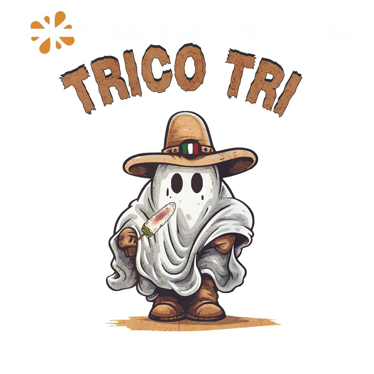 Funny Spanglish Halloween Trico Tri Ghost SVG Download | Inspire Uplift