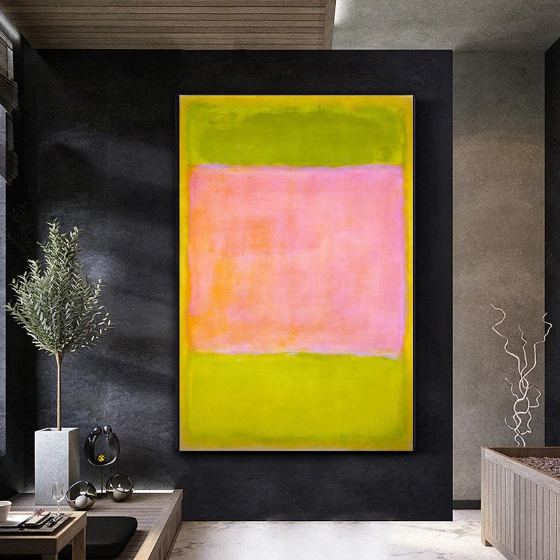 Mark Rothko Green Canvas Wall Art , Mark Rothko Canvas Print | Inspire ...