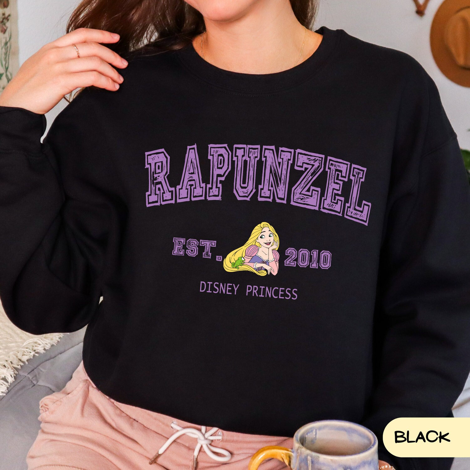 Disney Princess Rapunzel Sweatshirt, Disney Princess Shirt, | Inspire ...