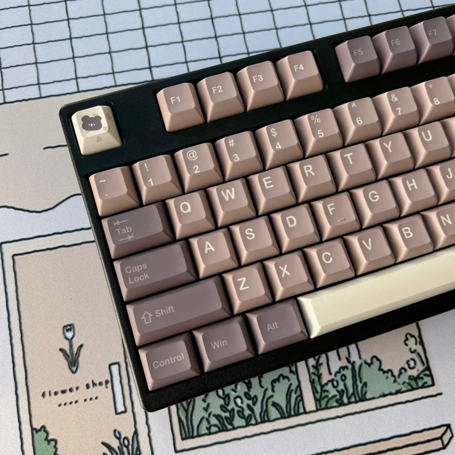Bear Cub Keycap Set For Mechanical Keyboard - Inspire Uplift
