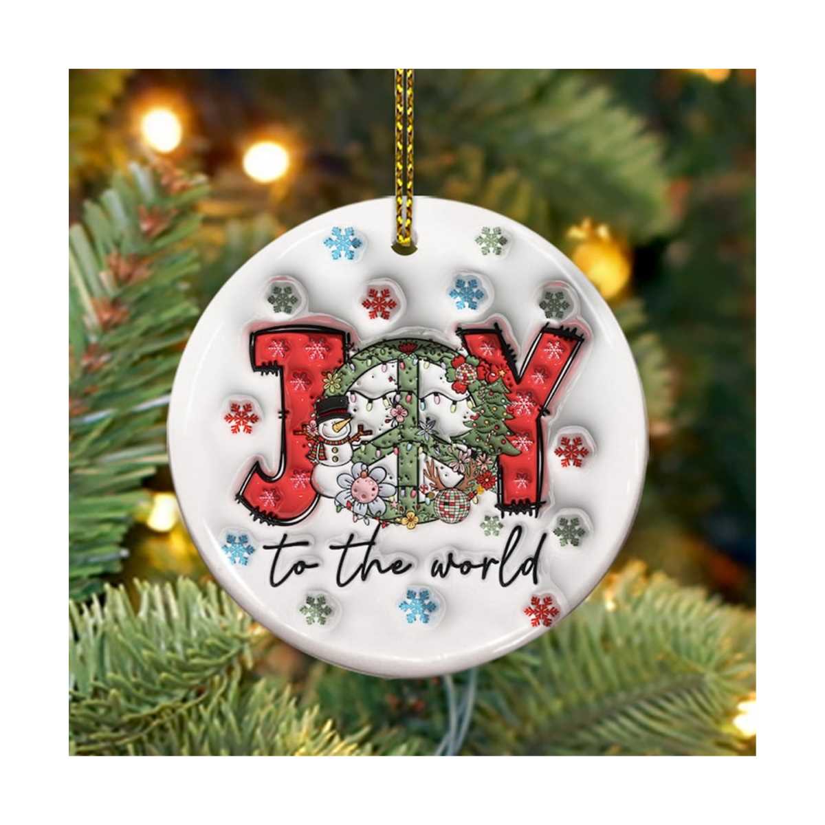 Joy To The World Ornaments