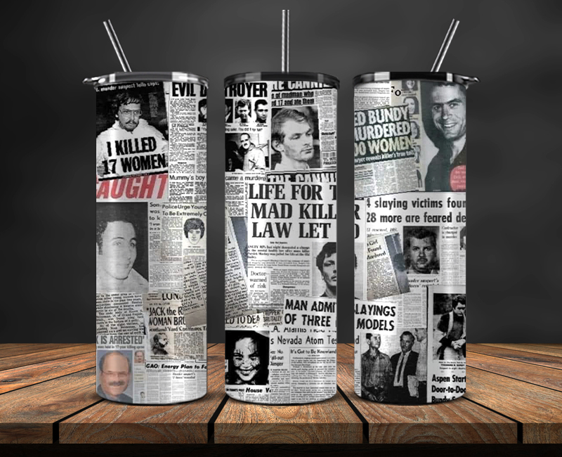 Halloween 20oz Tumbler Wrap ,Horror films Tumbler Wrap PNG, | Inspire ...
