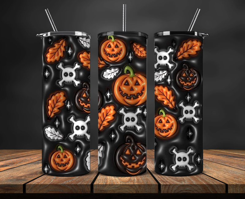Halloween 20oz Tumbler Wrap ,Horror films Tumbler Wrap PNG, | Inspire ...