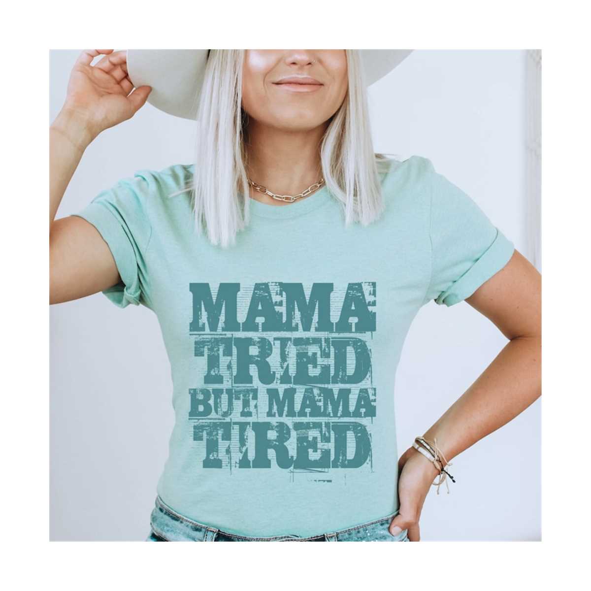 Mama tried but Mama tired PNG file for sublimation printing, | Inspire ...