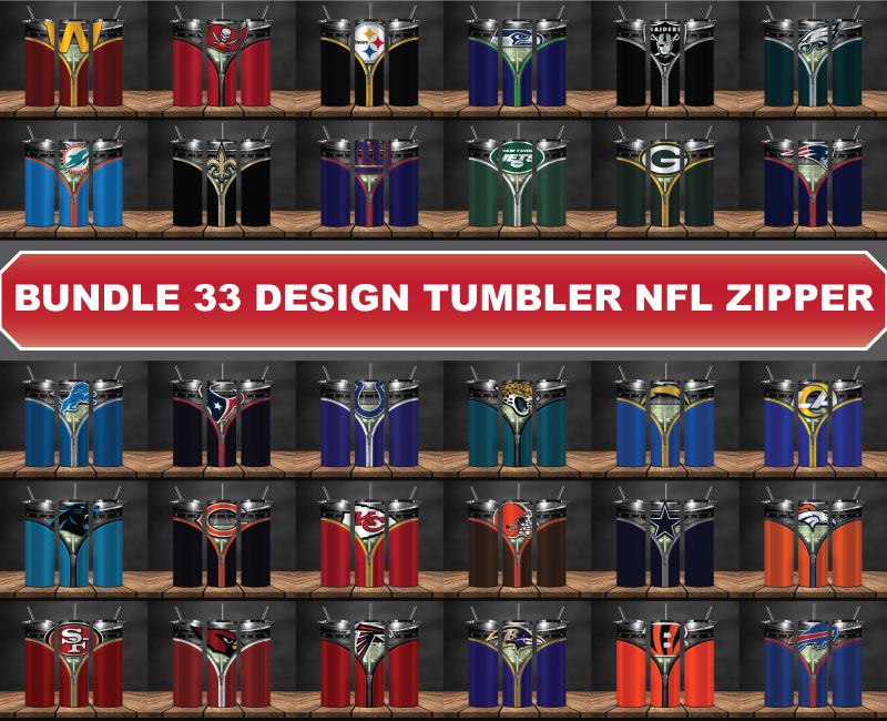 Bundle NFL Logo Tumbler Wrap, NFL Logo,Nfl Logo Team,Nfl Png | Inspire ...