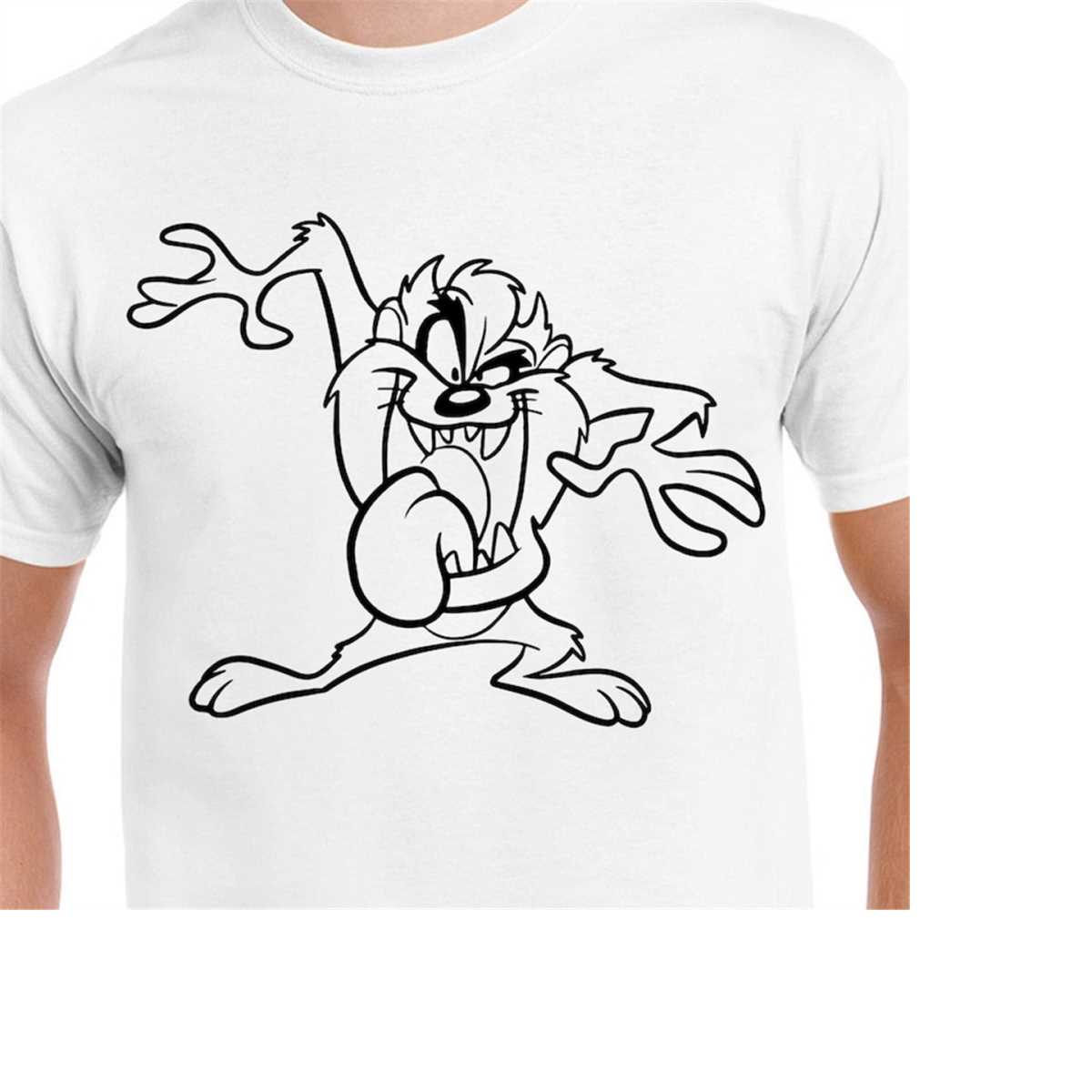 Taz Cut Files | Cricut | Silhouette Cameo | Svg Cut Files | - Inspire ...