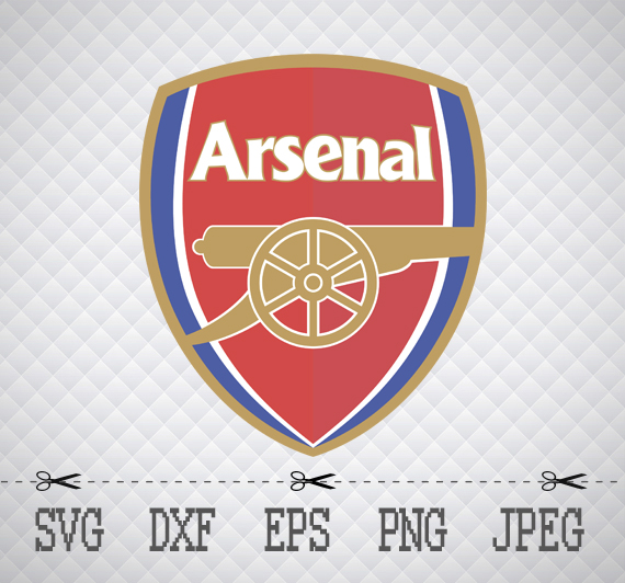Arsenal SVG,PNG,EPS Cameo Cricut Design Template Stencil Vin | Inspire ...