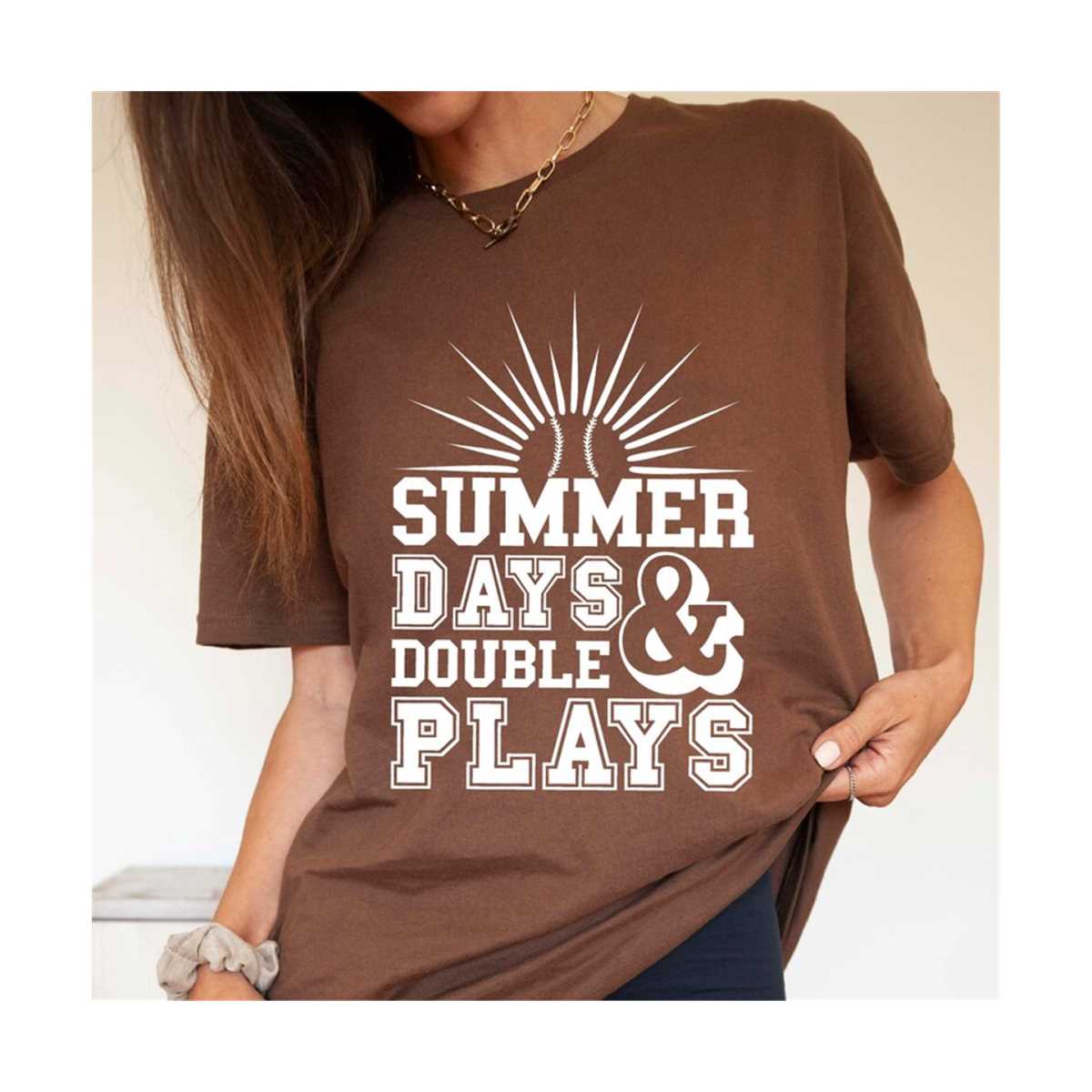 Summer days and double plays SVG Cutting file, baseball mom - Inspire ...