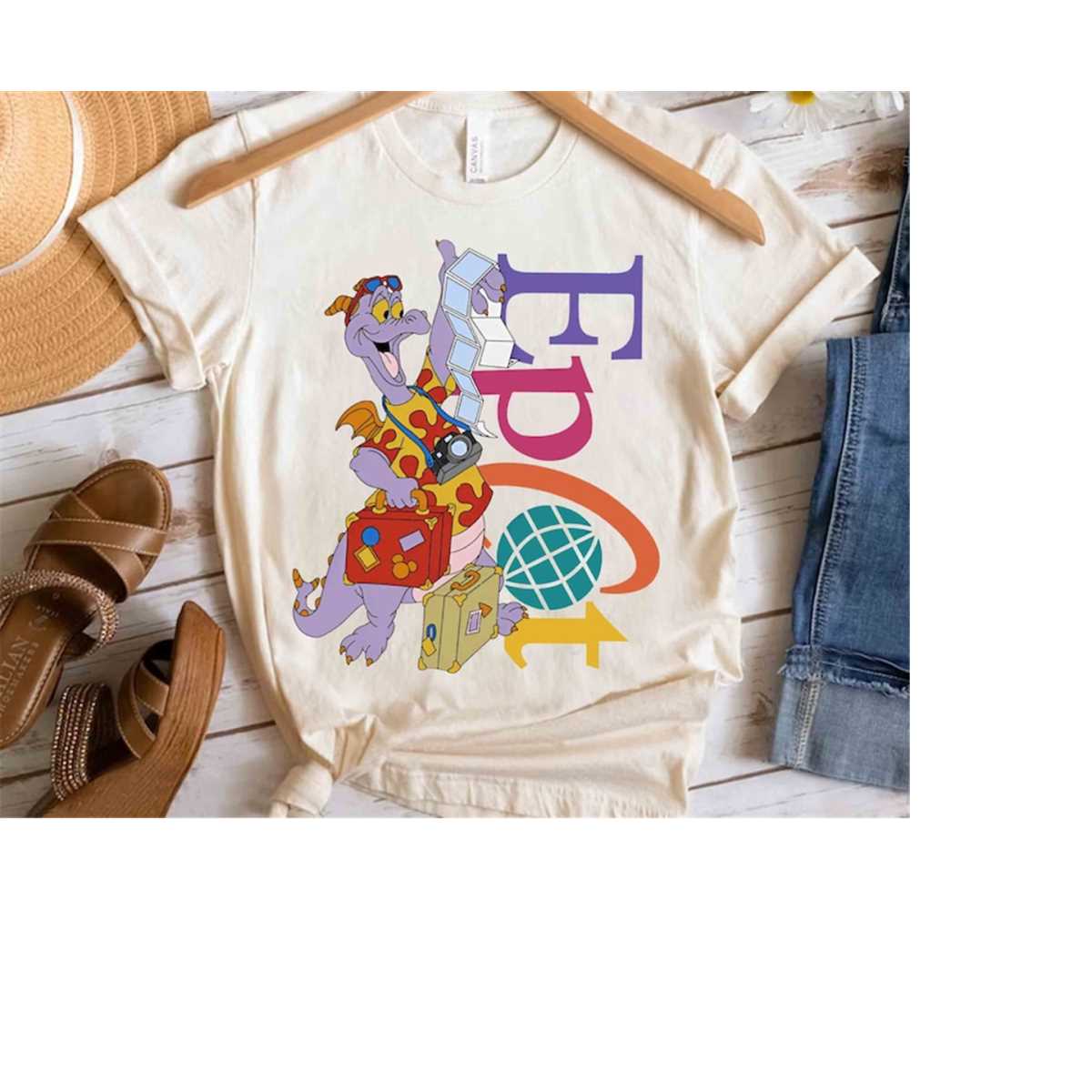 Cute Figment Dragon Disney Epcot Center Snack Drinking Aroun | Inspire ...