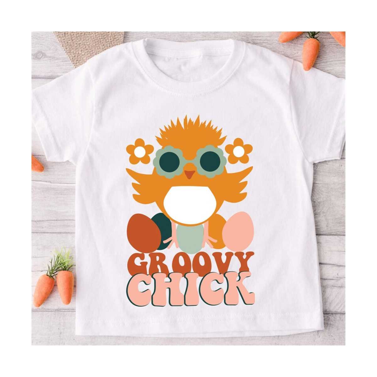 Groovy Chick SVG, Easter svg, Silhouette svg, Cricut SVG, t- | Inspire ...