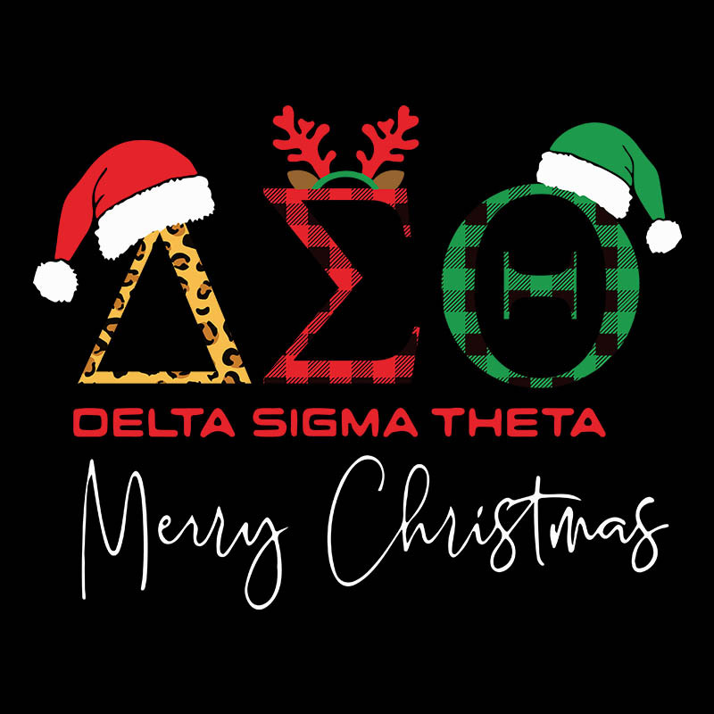 Merry Christmas delta sigma theta svg, Christmas Svg, Christ | Inspire ...