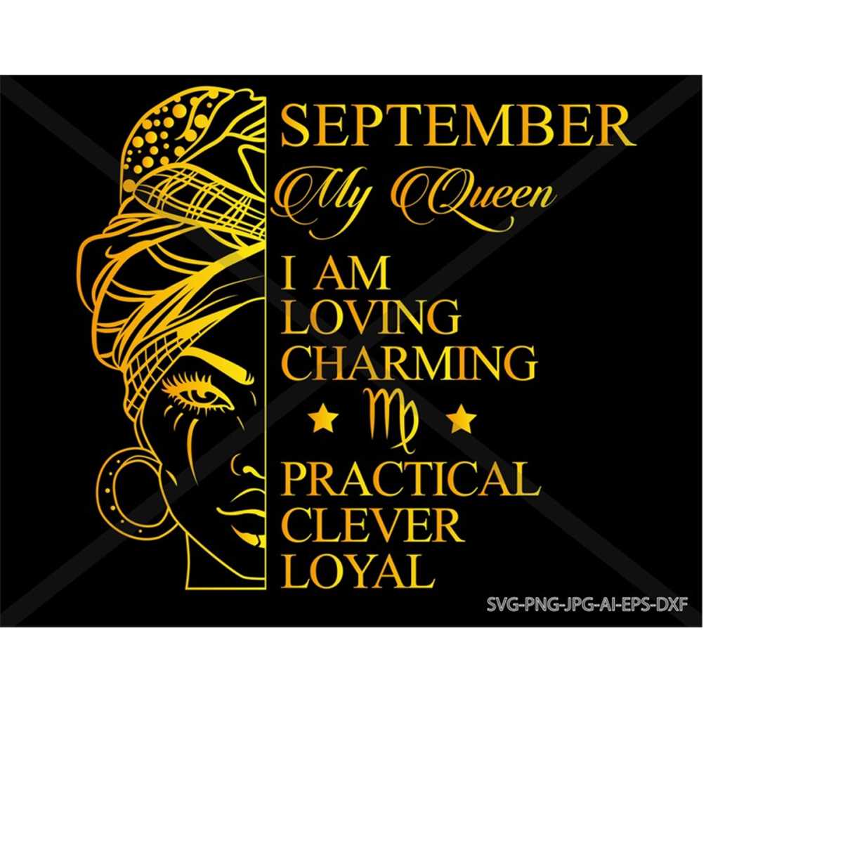 September queen svg. silhouette, INSTANT DOWNLOAD, svg-png-e - Inspire ...