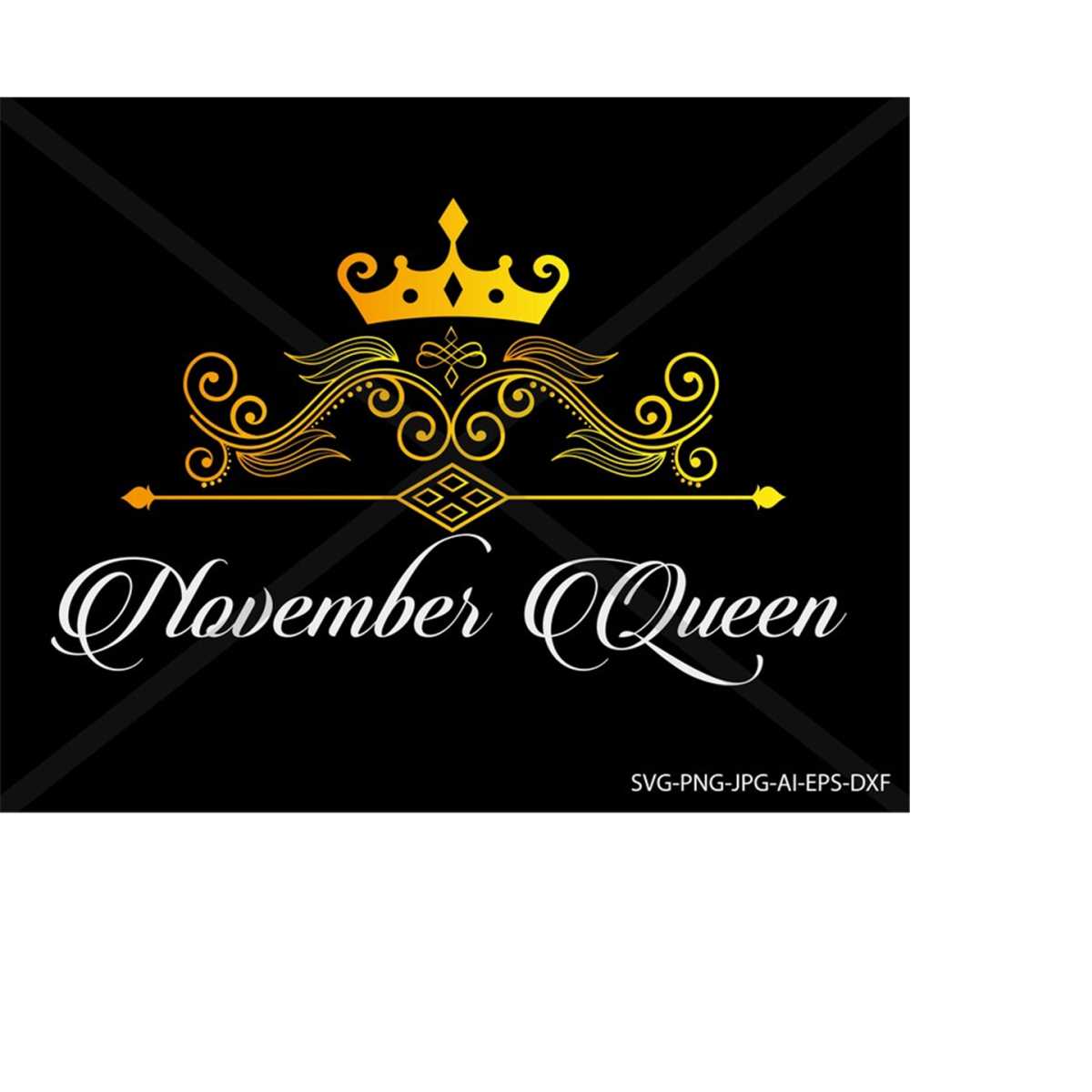 November queen, zodiac svg. silhouette, INSTANT DOWNLOAD, sv - Inspire ...
