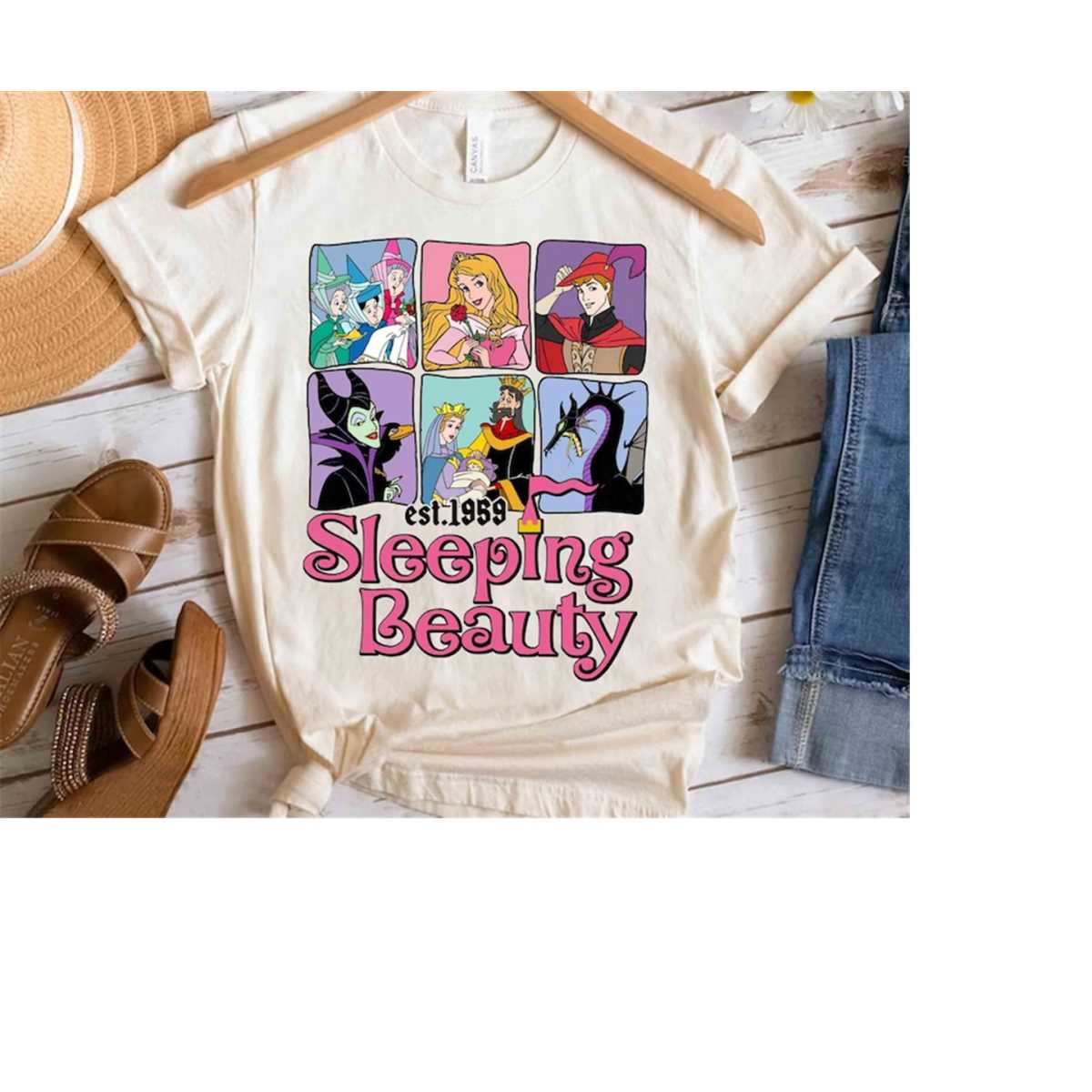 Disney Sleeping Beauty Characters Group Shot 1959 Shirt, Mag | Inspire ...