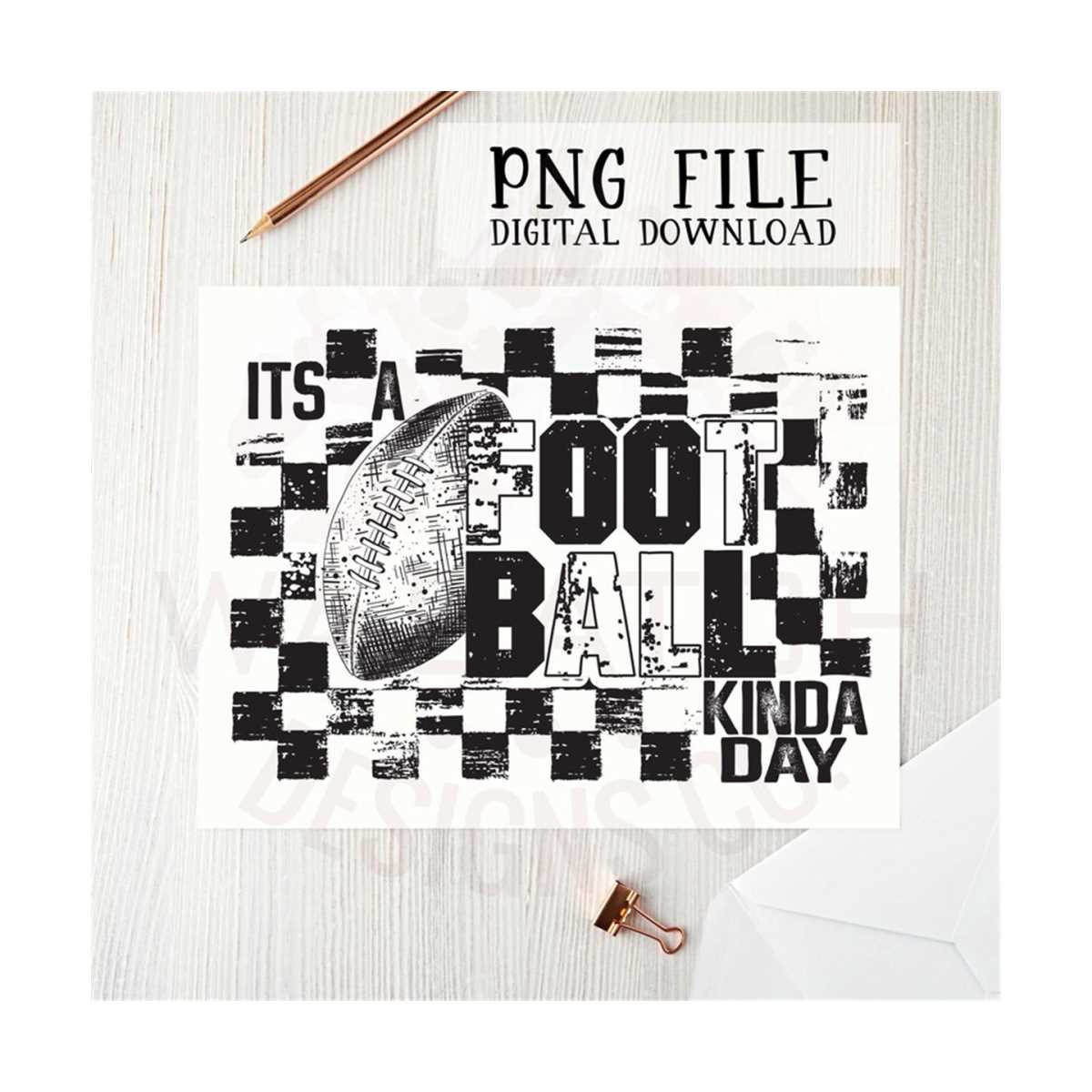 It's a Football kinda day Sublimation design, PNG files, DTG | Inspire ...