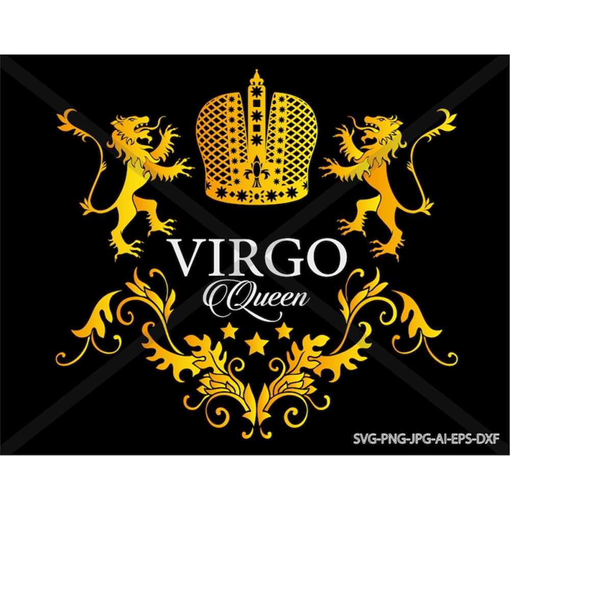 Virgo queen svg. silhouette, INSTANT DOWNLOAD, svg-png-eps-d - Inspire ...