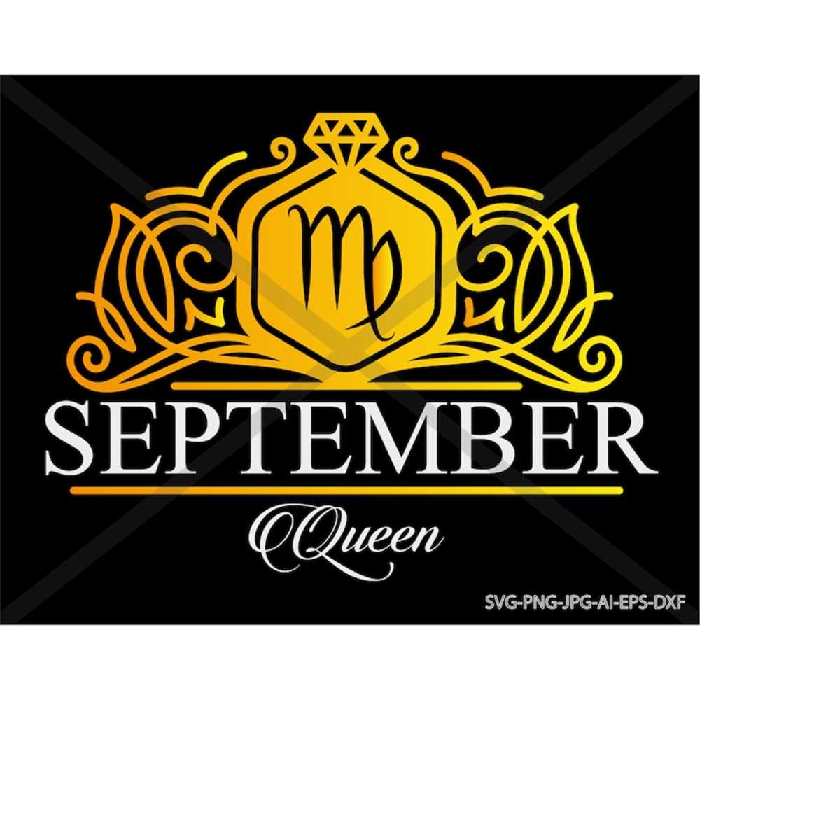 September queen svg. silhouette, INSTANT DOWNLOAD, svg-png-e - Inspire ...
