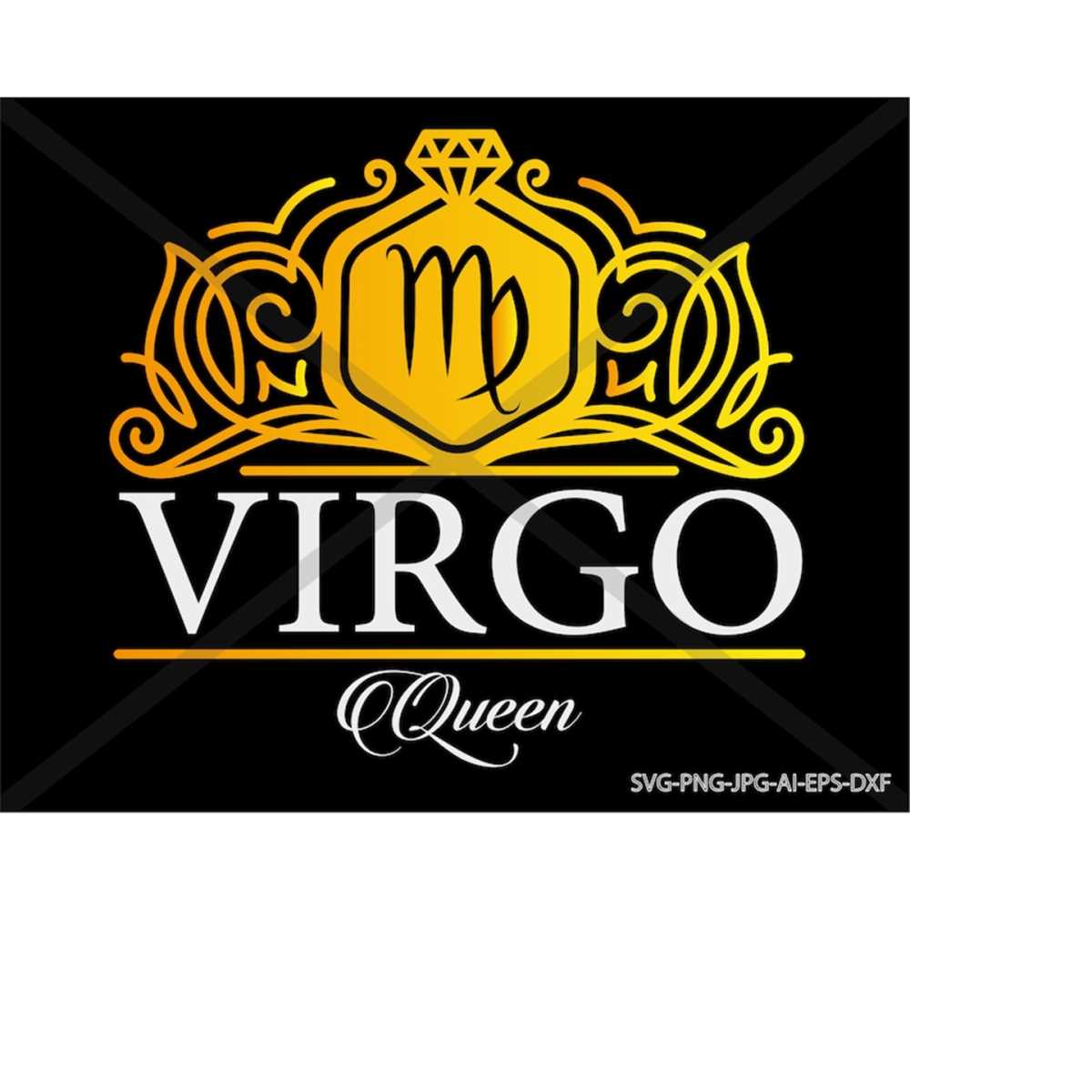 Virgo queen svg. silhouette, INSTANT DOWNLOAD, svg-png-eps-d | Inspire ...