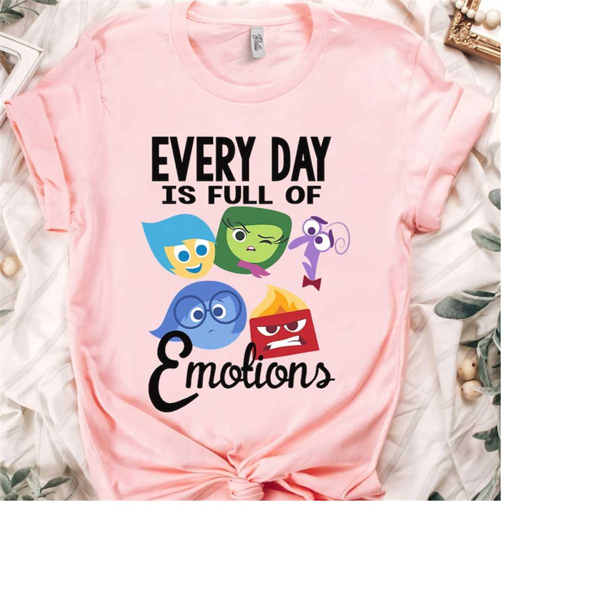 Funny Disney Pixar Inside Out Every Day Emotions Shirt, Disn | Inspire ...