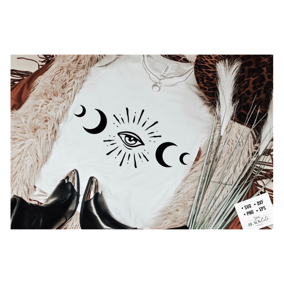 Moon phases SVG, Magic illustration svg, Witchcraft svg, Boh | Inspire ...