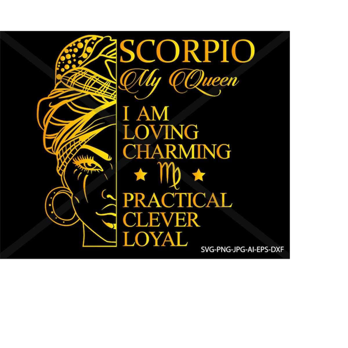 Scorpion queen, zodiac svg. silhouette, INSTANT DOWNLOAD, sv - Inspire ...