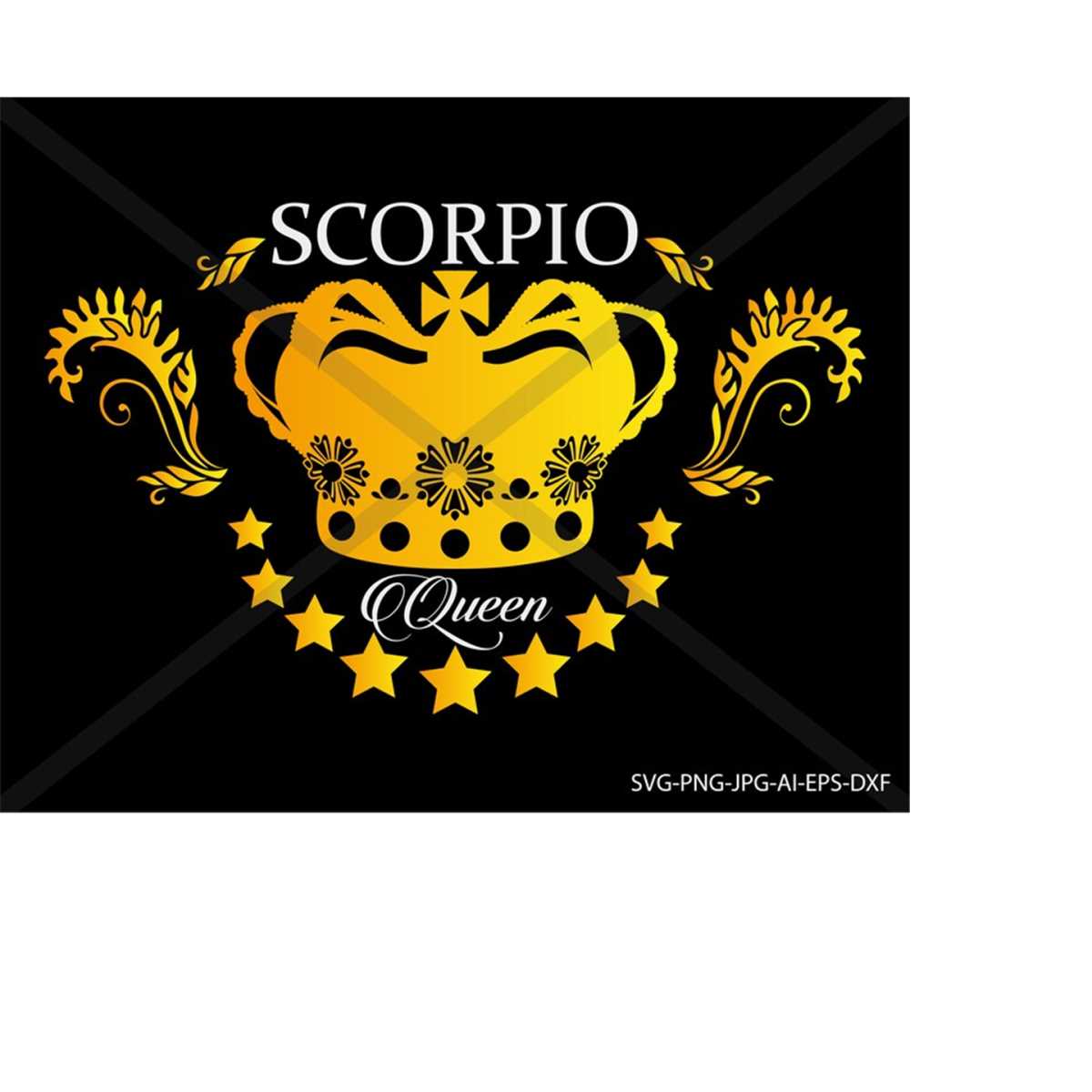 Scorpion queen, zodiac svg. silhouette, INSTANT DOWNLOAD, sv | Inspire ...