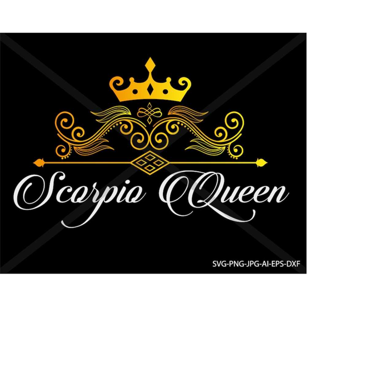 Scorpion queen, zodiac svg. silhouette, INSTANT DOWNLOAD, sv - Inspire ...