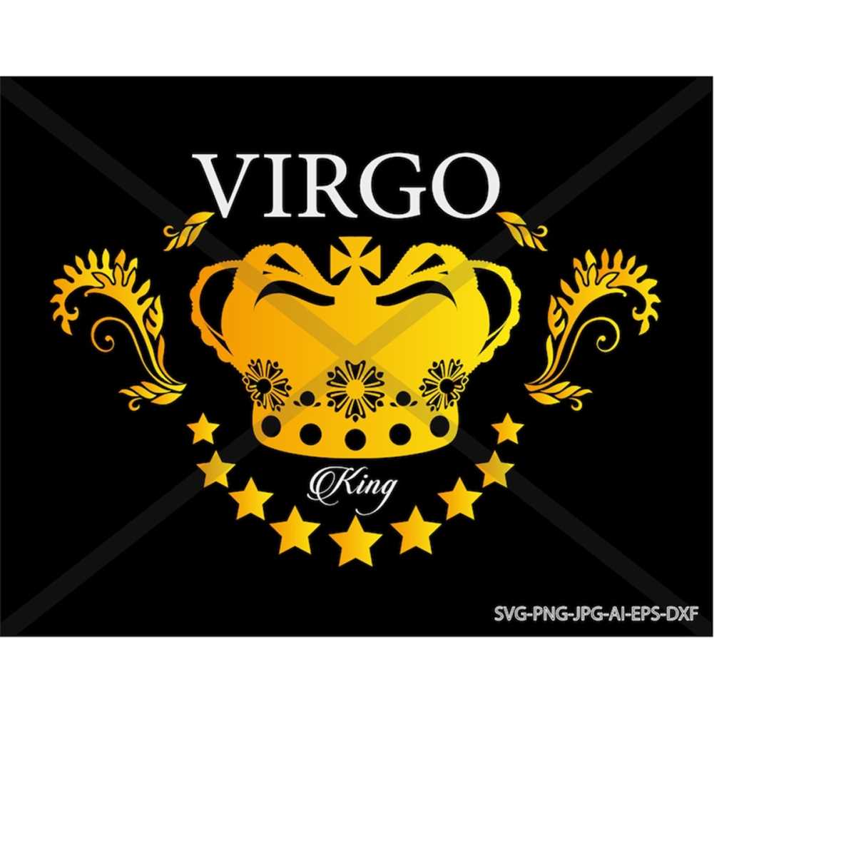 Virgo King svg. silhouette, INSTANT DOWNLOAD, svg-png-eps-dx | Inspire ...