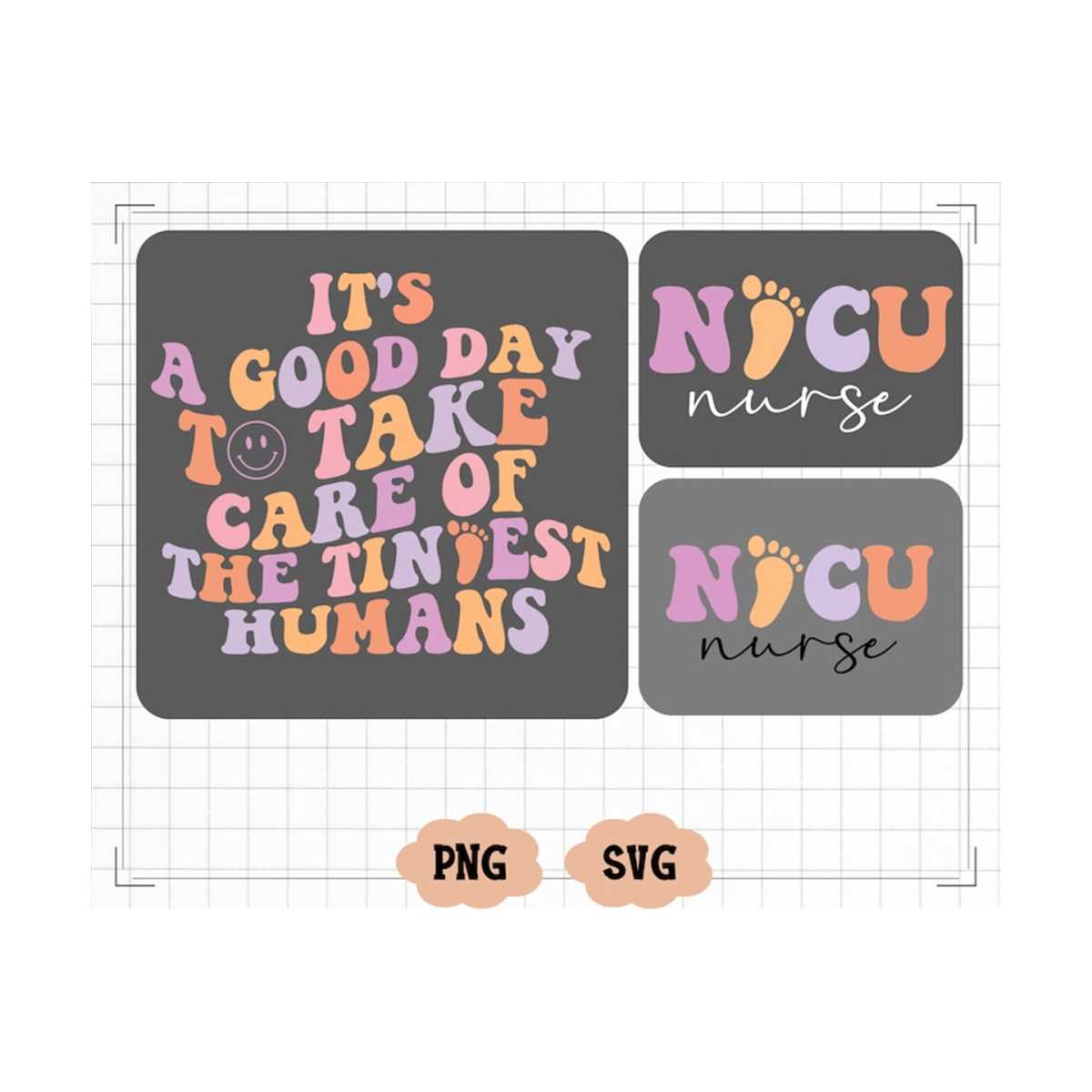 Nicu SVG, PNG, Nurse Svg, It Is Good Day To Care For Tiny Hu | Inspire ...