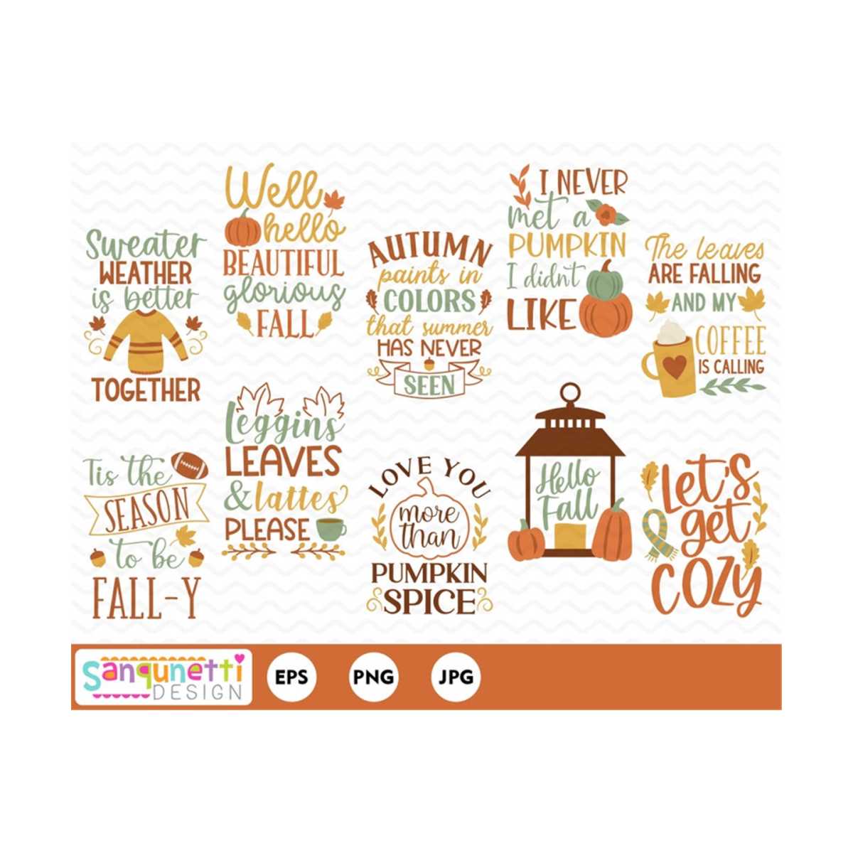 Fall lettering clipart, pumpkin clip art, autumn digital art | Inspire ...