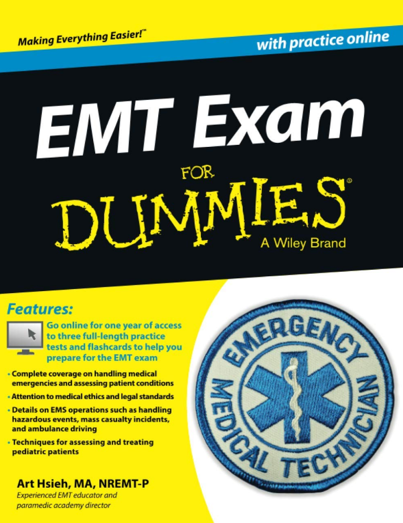 EMT Exam For Dummies with Online Practice | Inspire Uplift