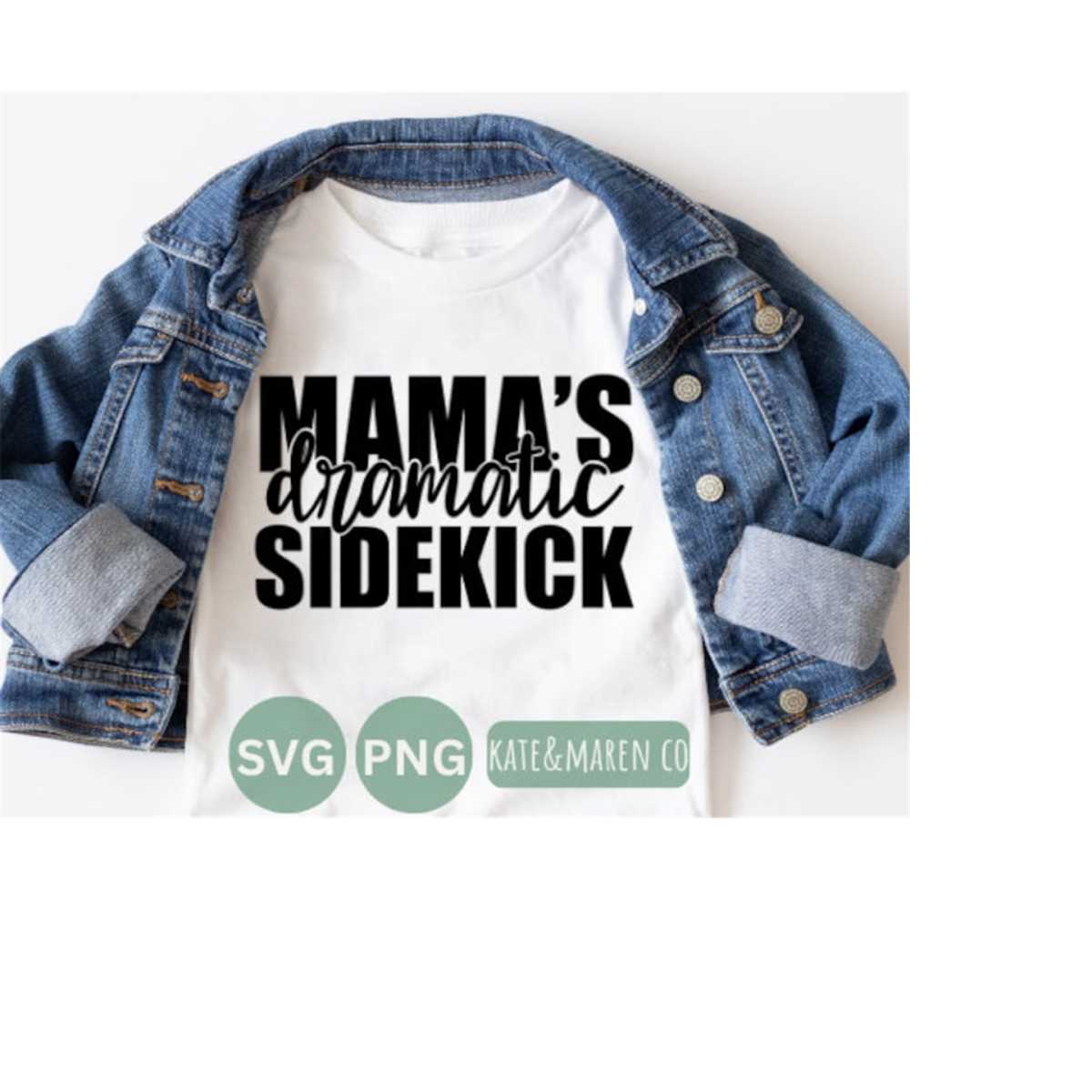 funny kids svg, dramatic sidekick png, dramatic cricut cut - Inspire Uplift