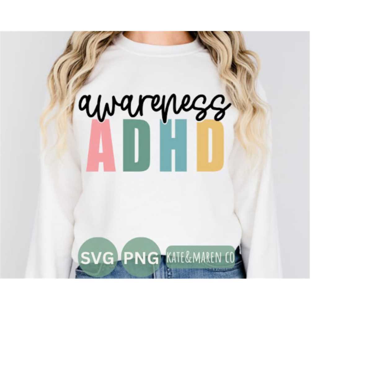 ADHD awareness svg, ADHD svg, Neurodiverse svg, normalize al - Inspire ...