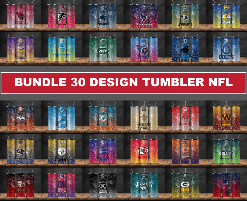 Nfl Smoke Designs Bundle Tumbler Wrap , Football Wraps, Nfl | Inspire ...