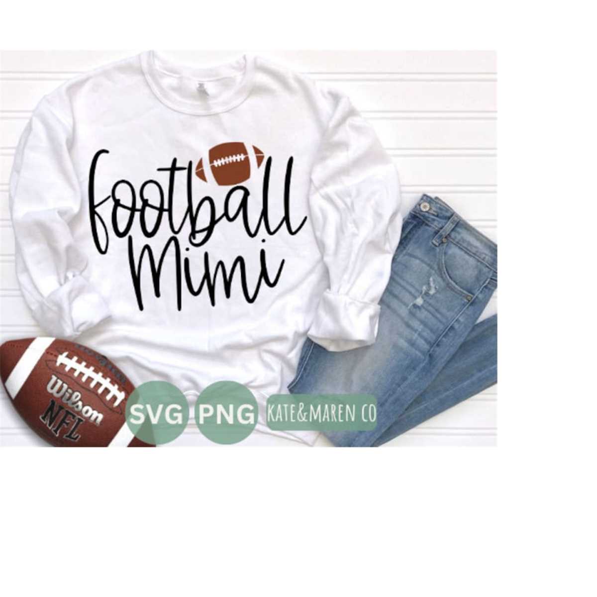 football mimi svg, mimi football cricut cut file and sublima - Inspire ...