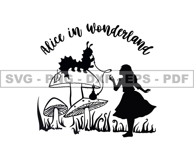Alice in Wonderland Svg, Alice Svg, Cartoon Customs SVG, EPS | Inspire ...