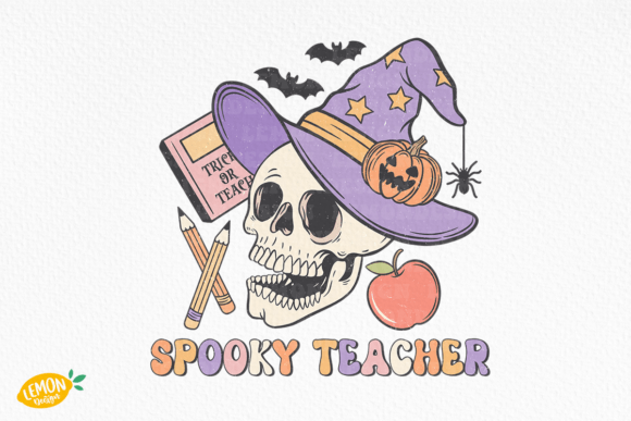 Halloween Spooky Teacher Sublimation | Inspire Uplift