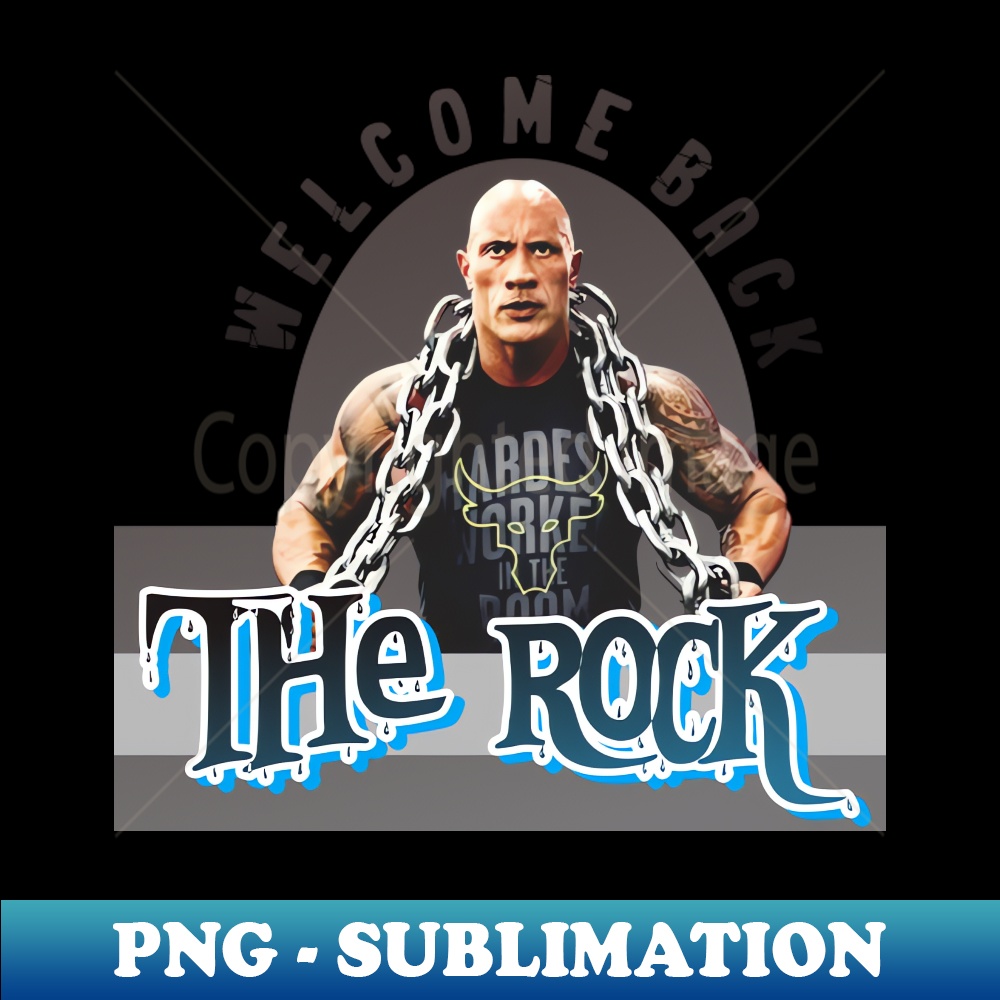 welcome back the rock - PNG Transparent Digital Download Fil - Inspire ...