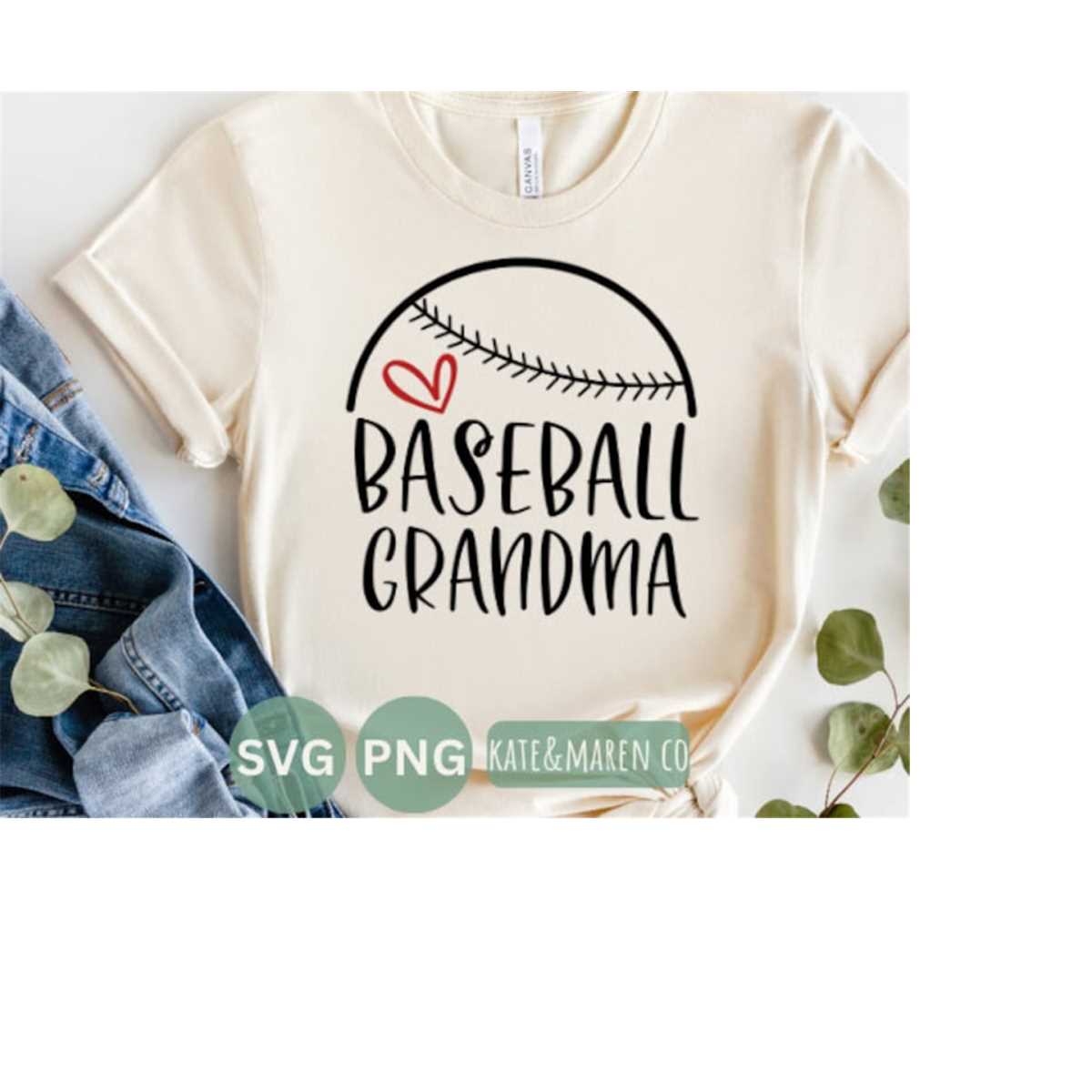 Baseball Grandma Svg Baseball Grandma Png Cricut Cut File Inspire