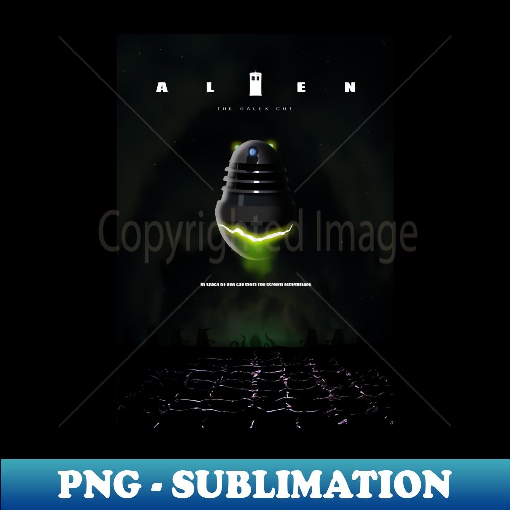 Alien Doctor Who Dalek Parody - Artistic Sublimation Digital | Inspire ...