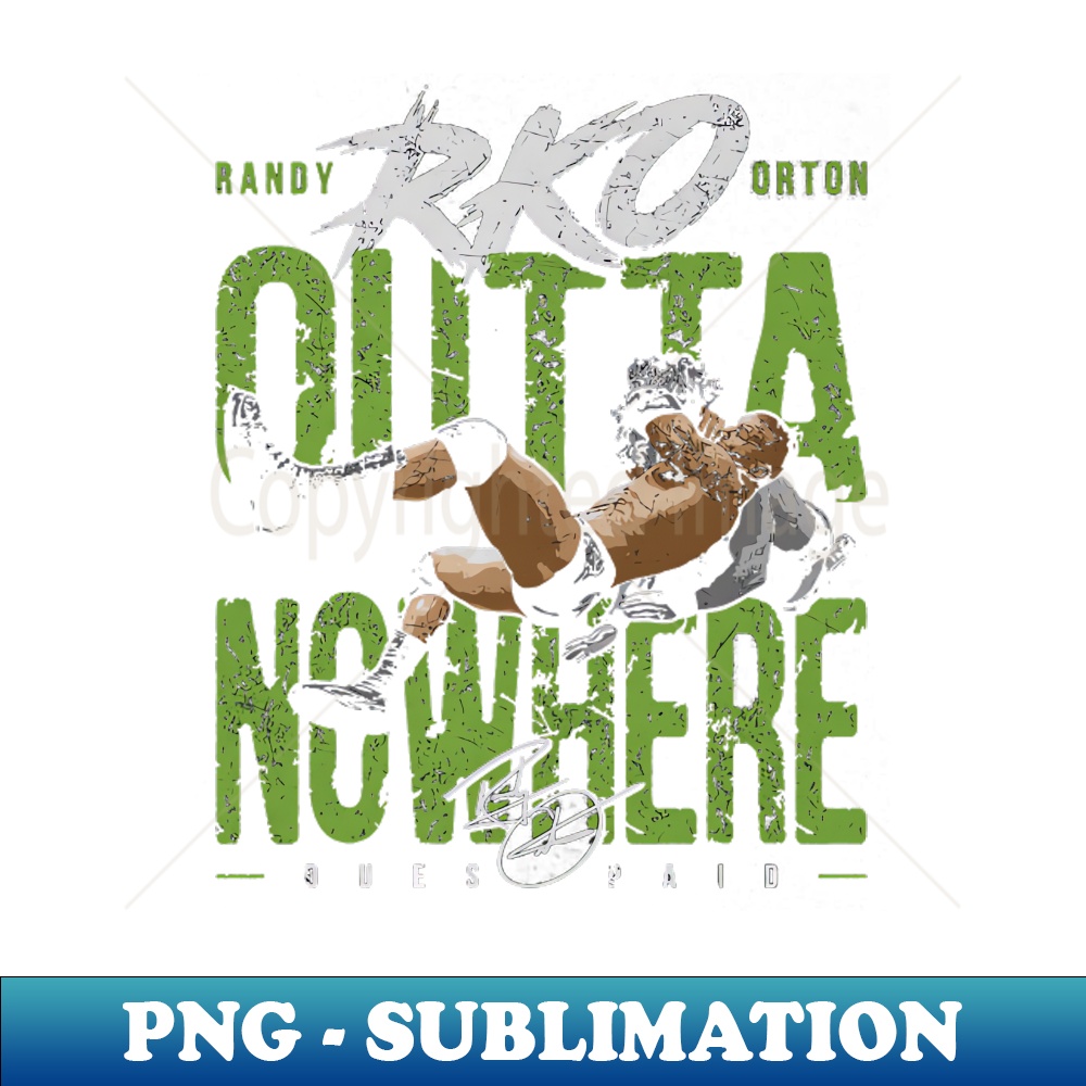 Randy Orton RKO Outta Nowhere - High-Resolution PNG Sublimat | Inspire ...