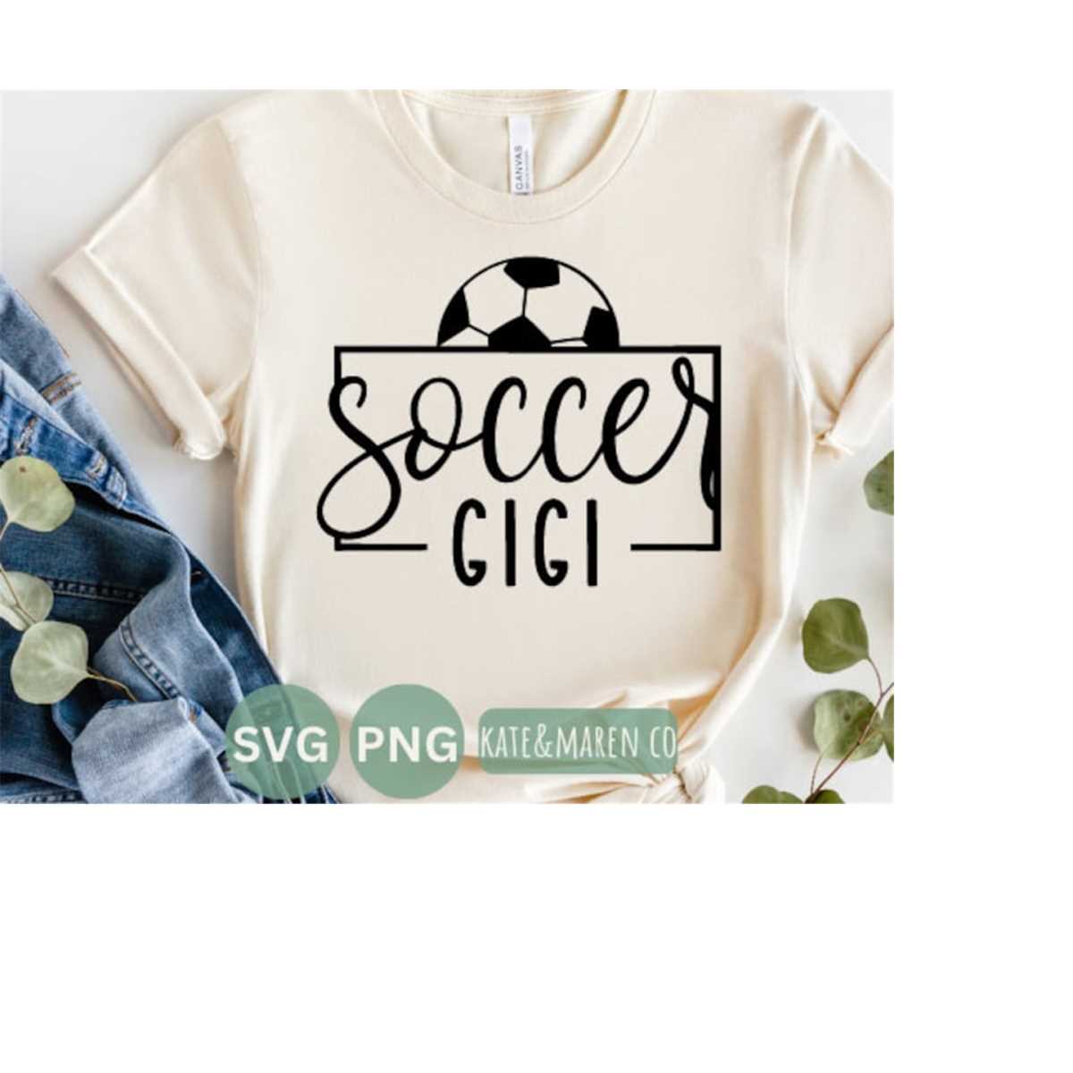 soccer gigi svg, soccer grandma png, cricut cut file and sub - Inspire ...