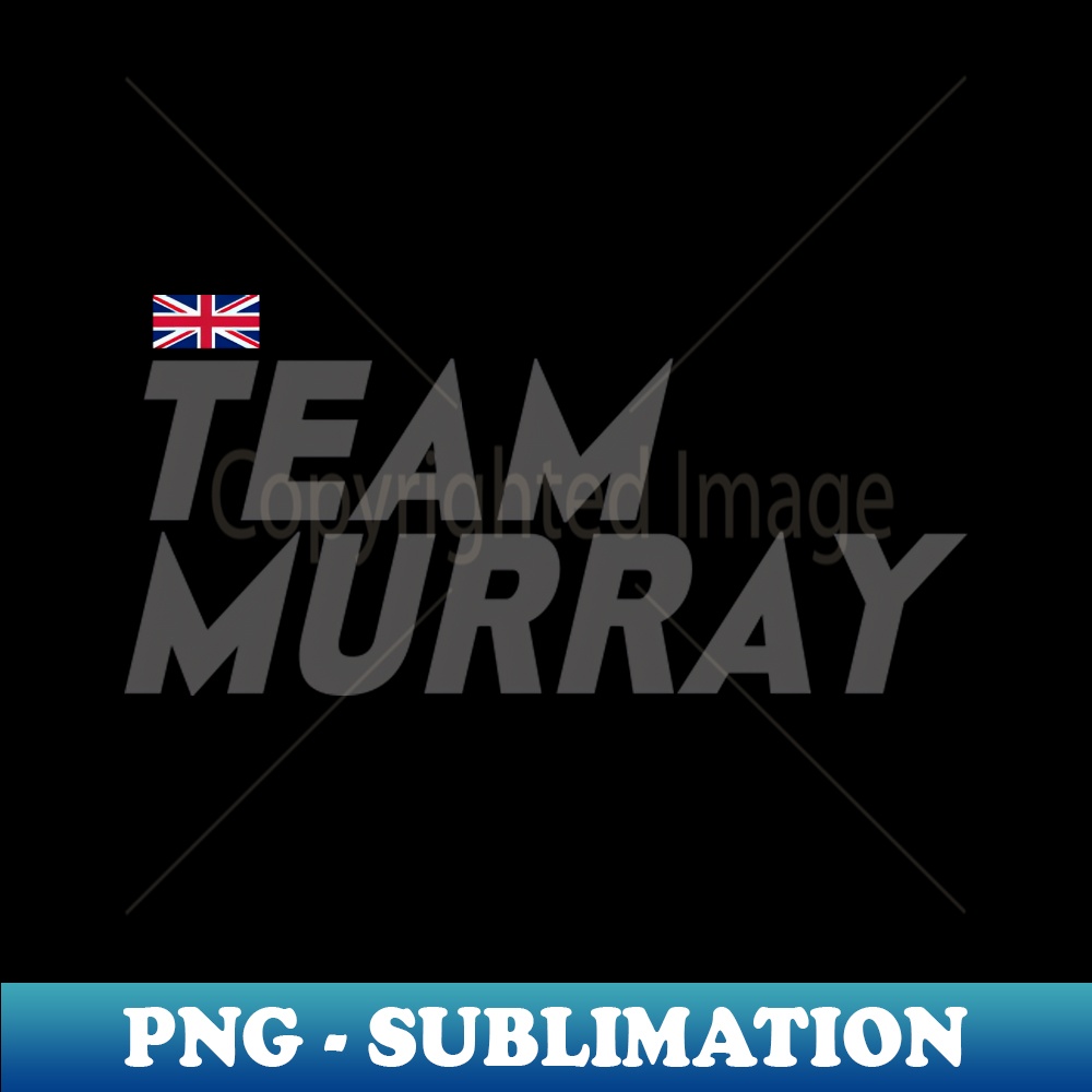 Team Murray - Andy Murray Supporter Merch - Artistic Sublima - Inspire ...