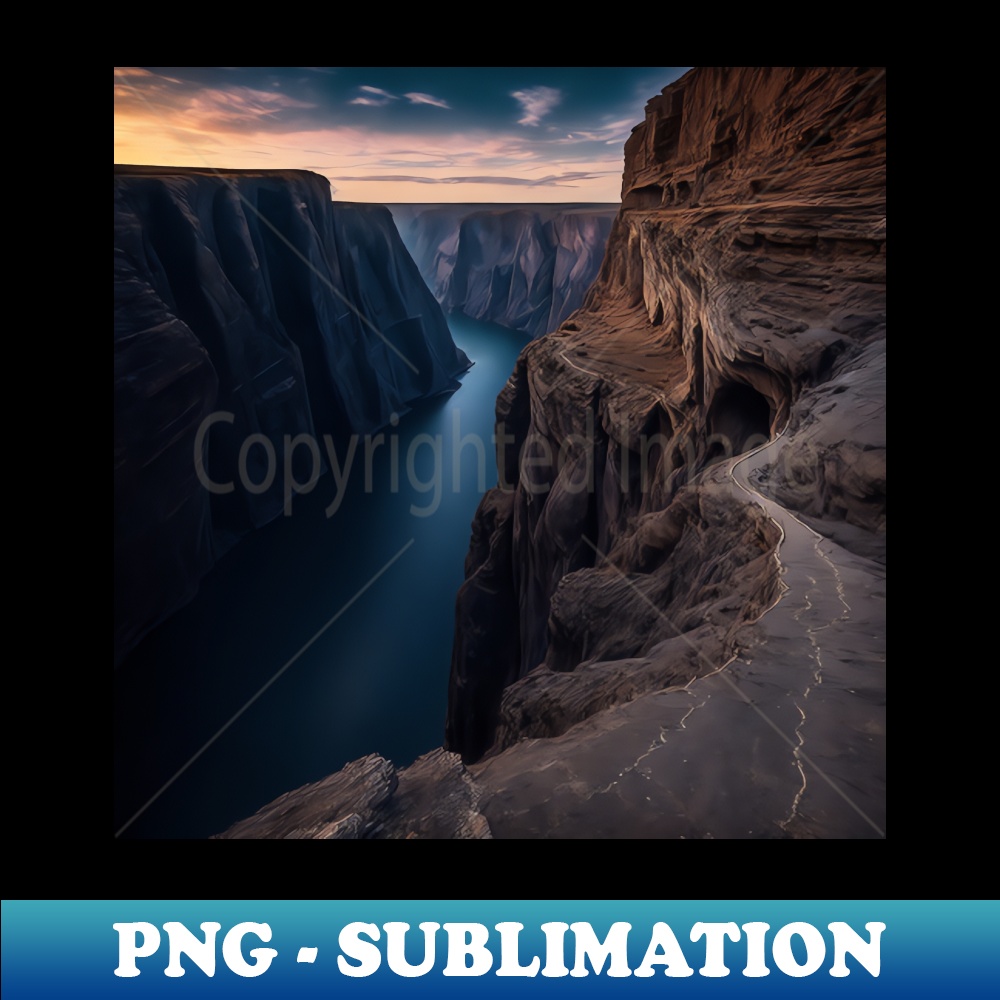 A Sheer Cliff with a Narrow Path Winding along the Edge Ai G | Inspire ...