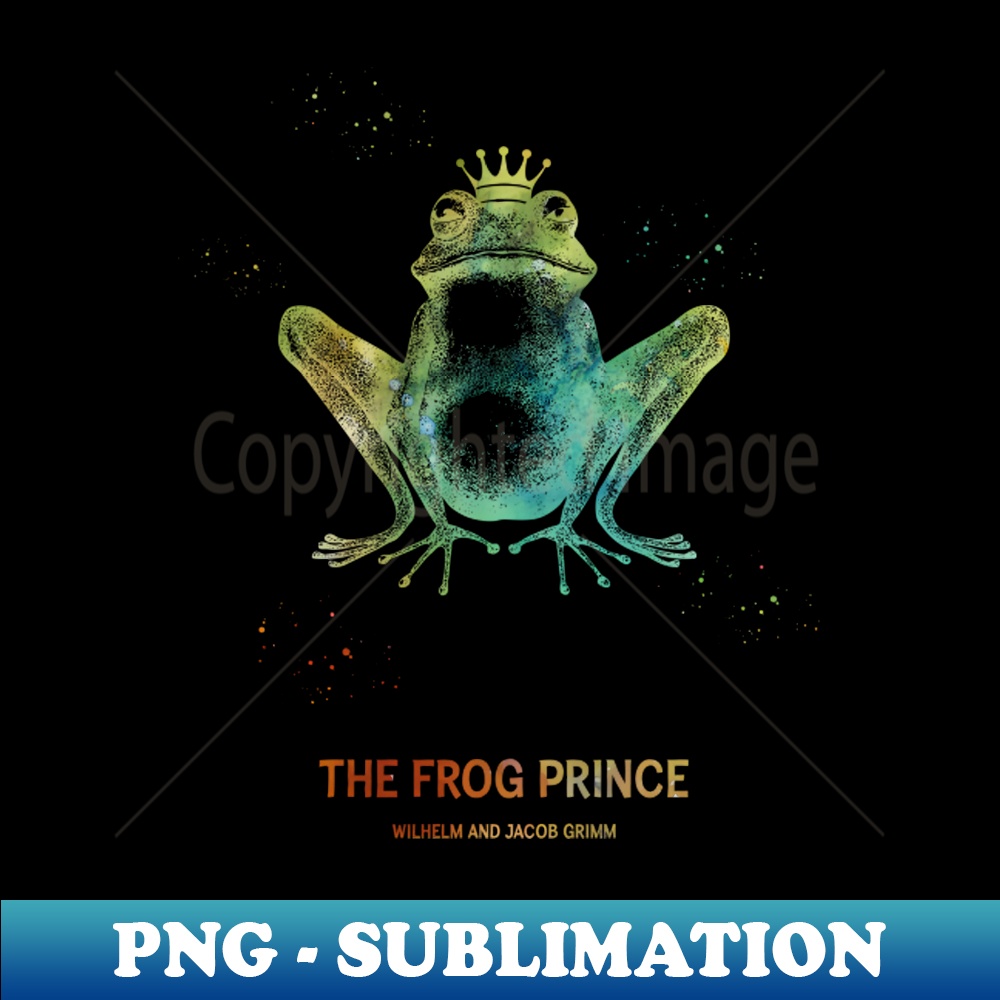 The Frog Prince - PNG Transparent Digital Download File for - Inspire ...