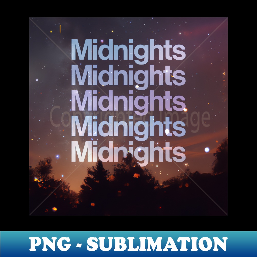 Taylor Swift Midnights 3 - PNG Transparent Digital Download | Inspire ...