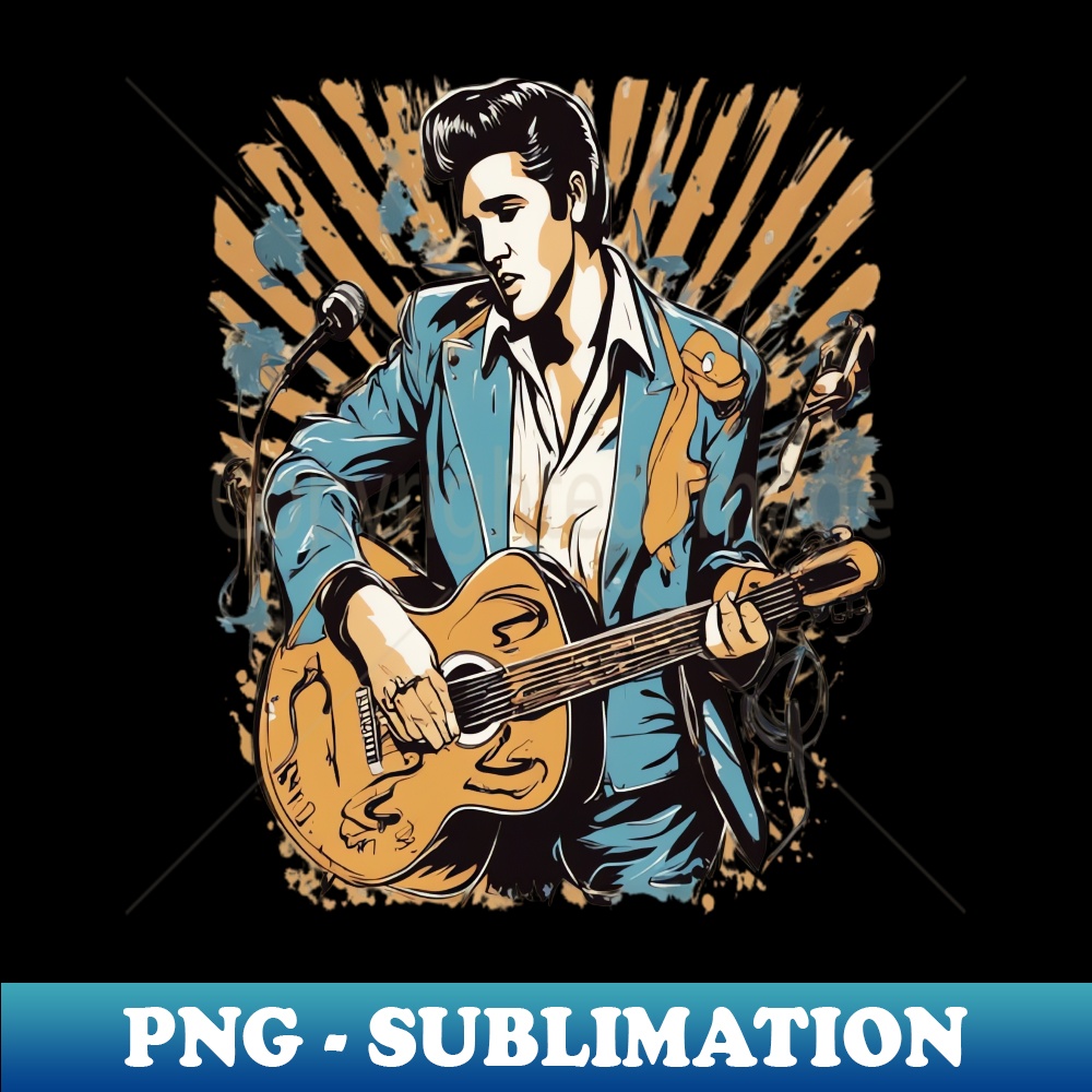 Elvis in His Prime - Exclusive Sublimation Digital File - Un - Inspire ...
