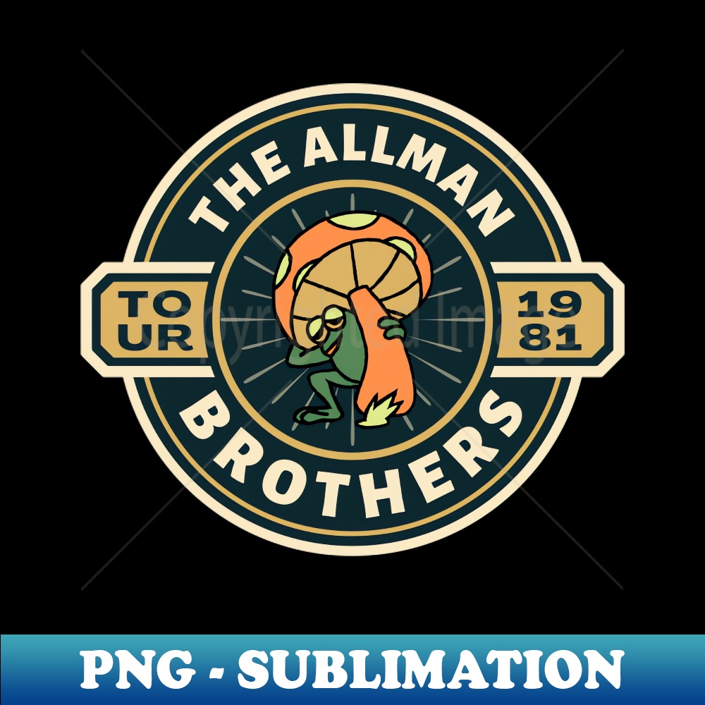 The Allman Brothers - Tour 1981 Design Logos Fanart Style - - Inspire ...